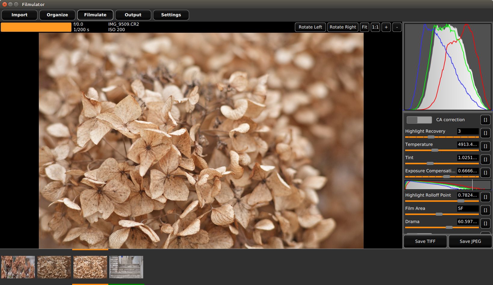Filmulator – open-source'owy edytor RAW opartym na wywoływaniu odbitek Filmulator – open-source'owy edytor RAW opartym na wywoływaniu odbitek