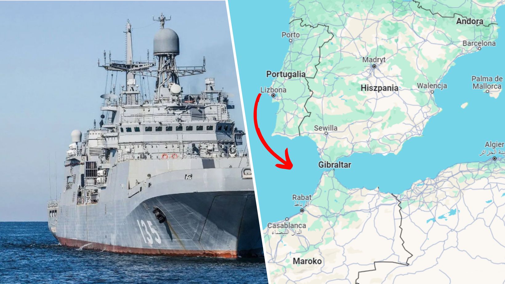 Spanish patrol boats monitor Russian ships in maritime operation