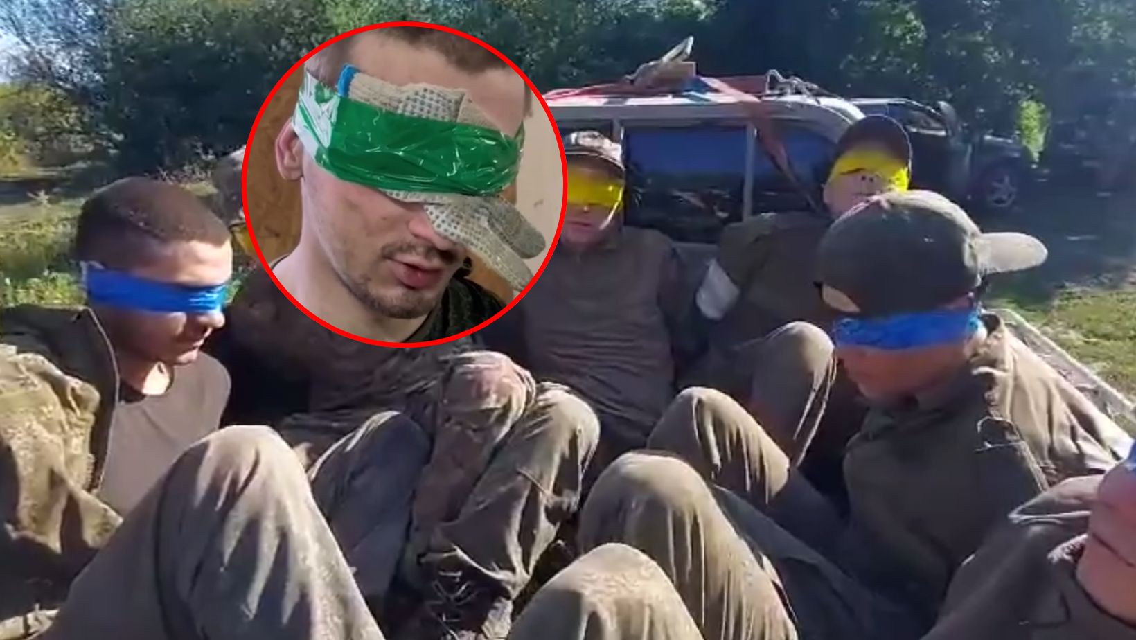 Russian conscripts caught unarmed in chaotic border clash