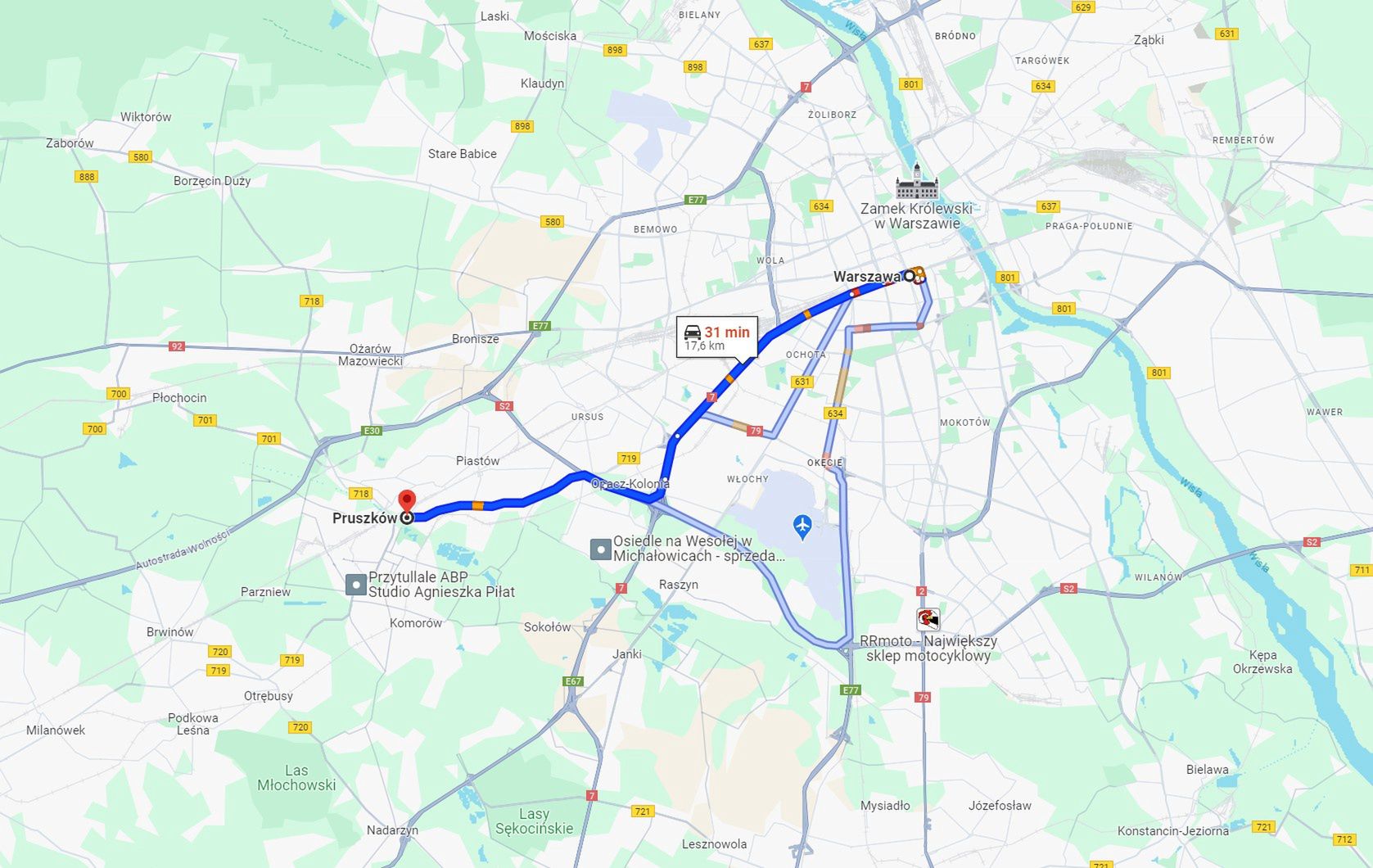 Google Maps: dane z osi czasu mogły zniknąć. "Problem techniczny"