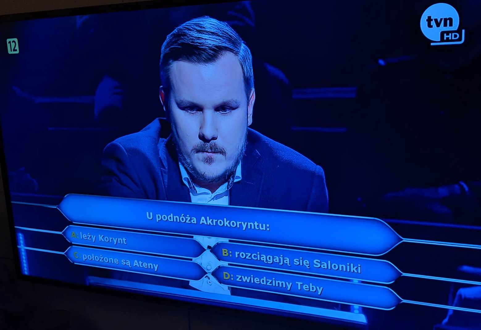 "Milionerzy". Trudne pytanie o miejsce u podnóża Akrokoryntu