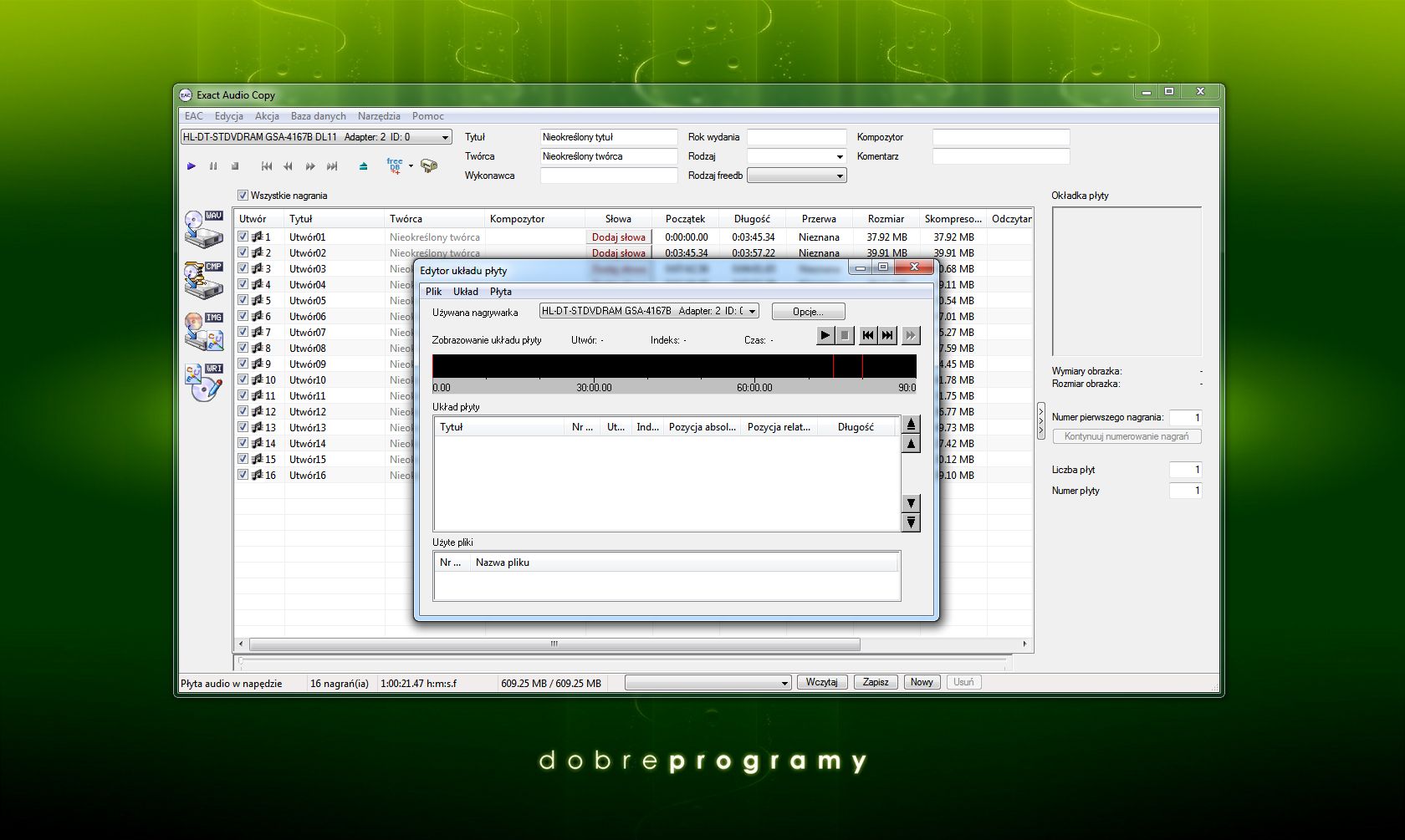 Exact Audio Copy 1.8 - dobreprogramy