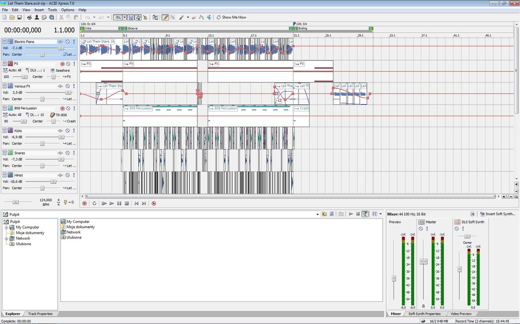 ACID XPress 7.0a Build 73 - dobreprogramy ACID XPress 7.0a Build 73 - dobreprogramy