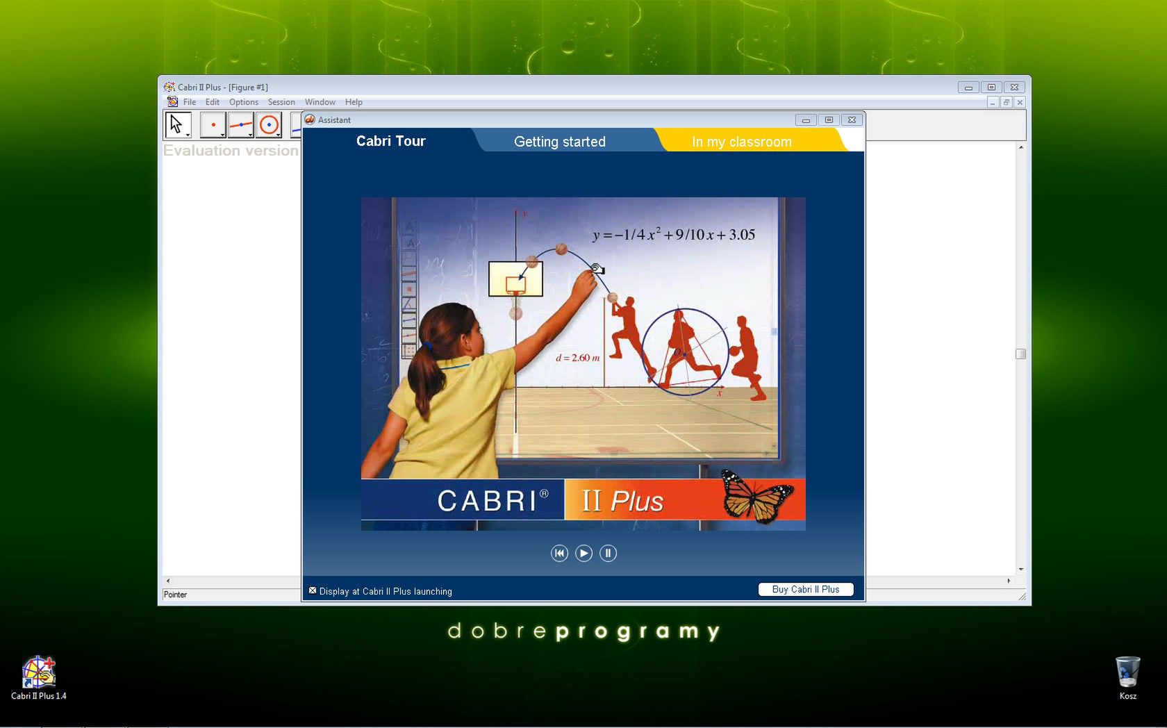 Cabri Geometry II Plus 1.4.5 - dobreprogramy