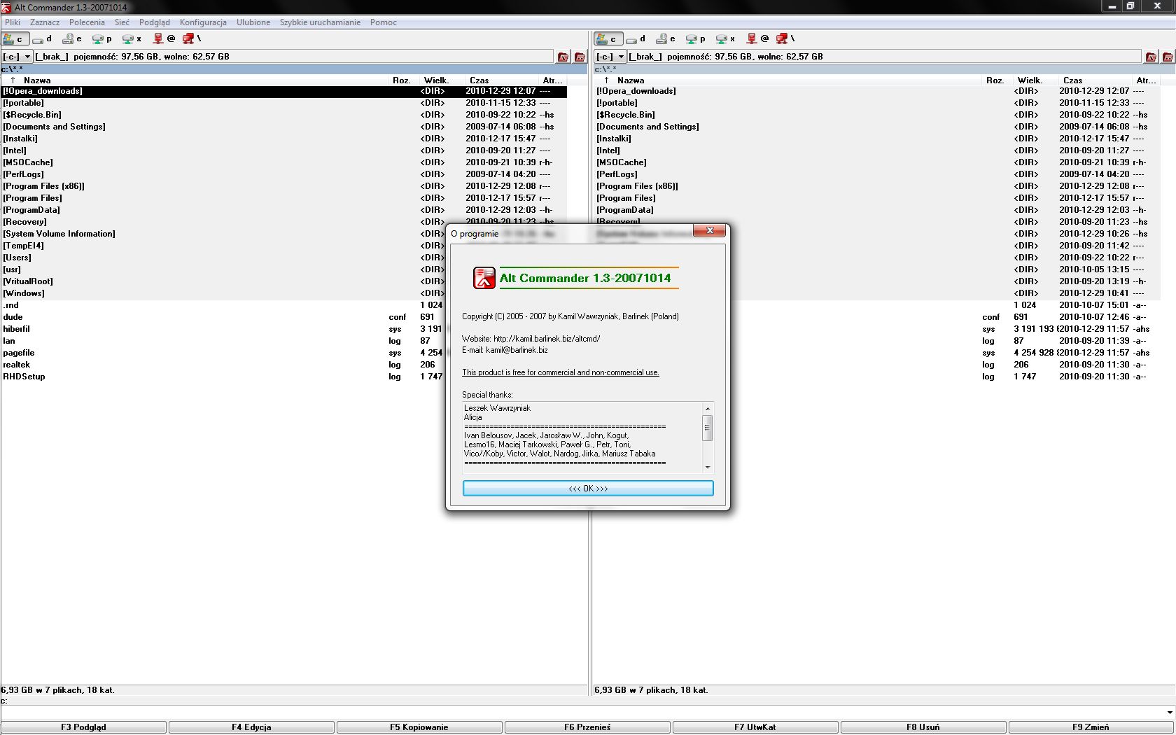 Alt Commander 1.3-20071014 - dobreprogramy