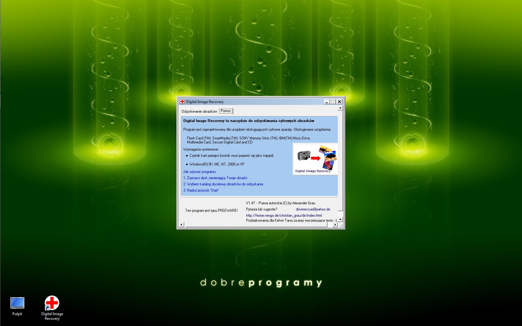 Digital Image Recovery 1.47 - dobreprogramy