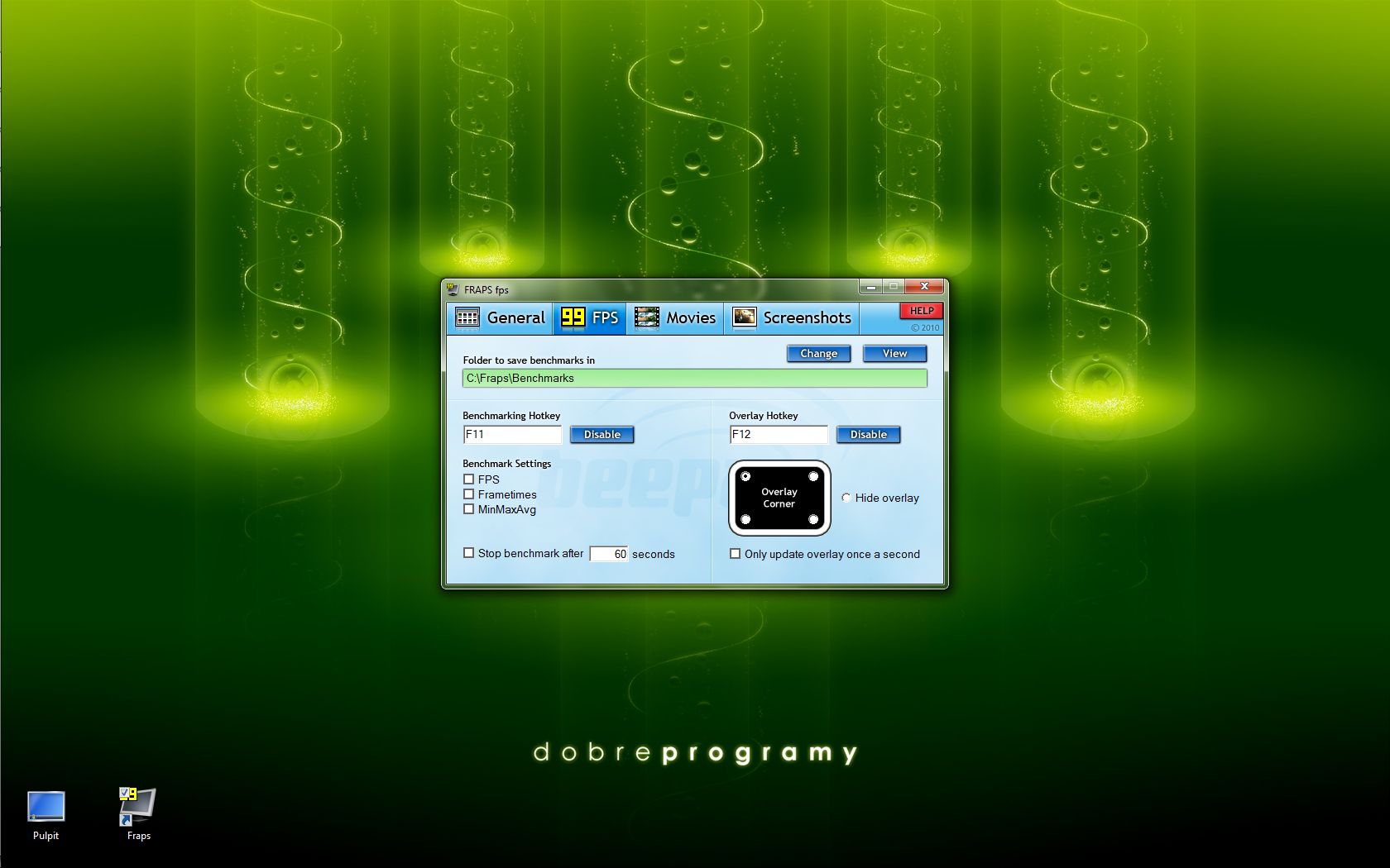 Fraps 3.5.99.15631 - dobreprogramy
