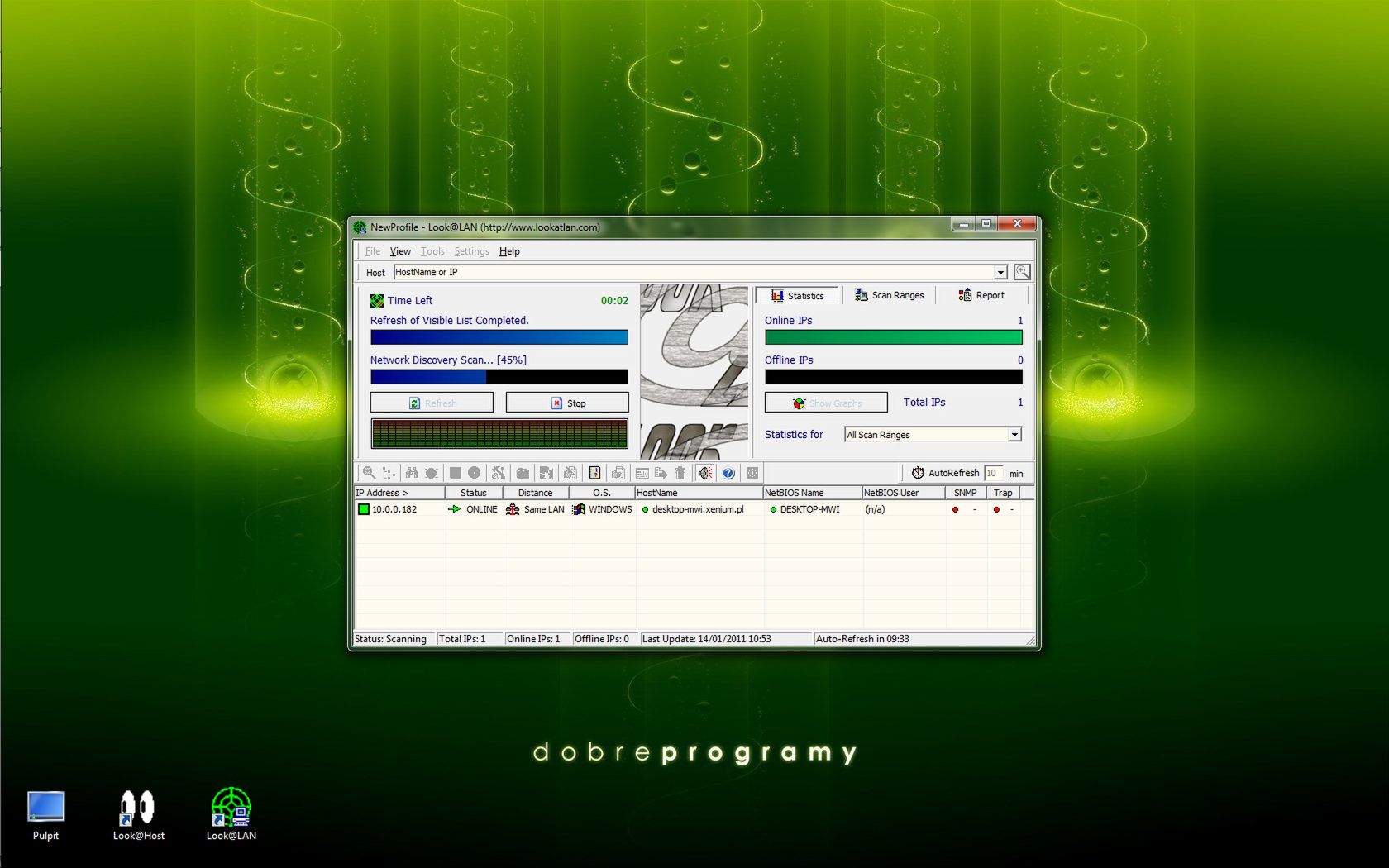 Look@LAN 2.50 build 35 - dobreprogramy