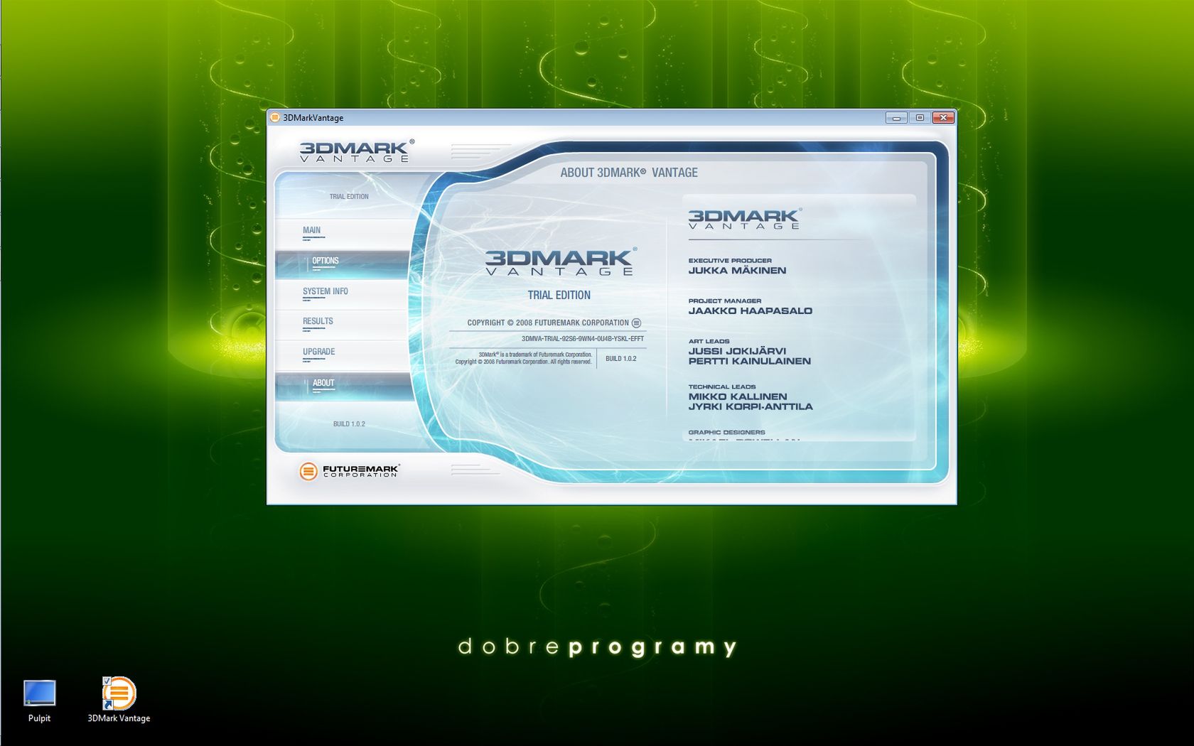 3DMark Vantage Basic 1.1.3 - dobreprogramy