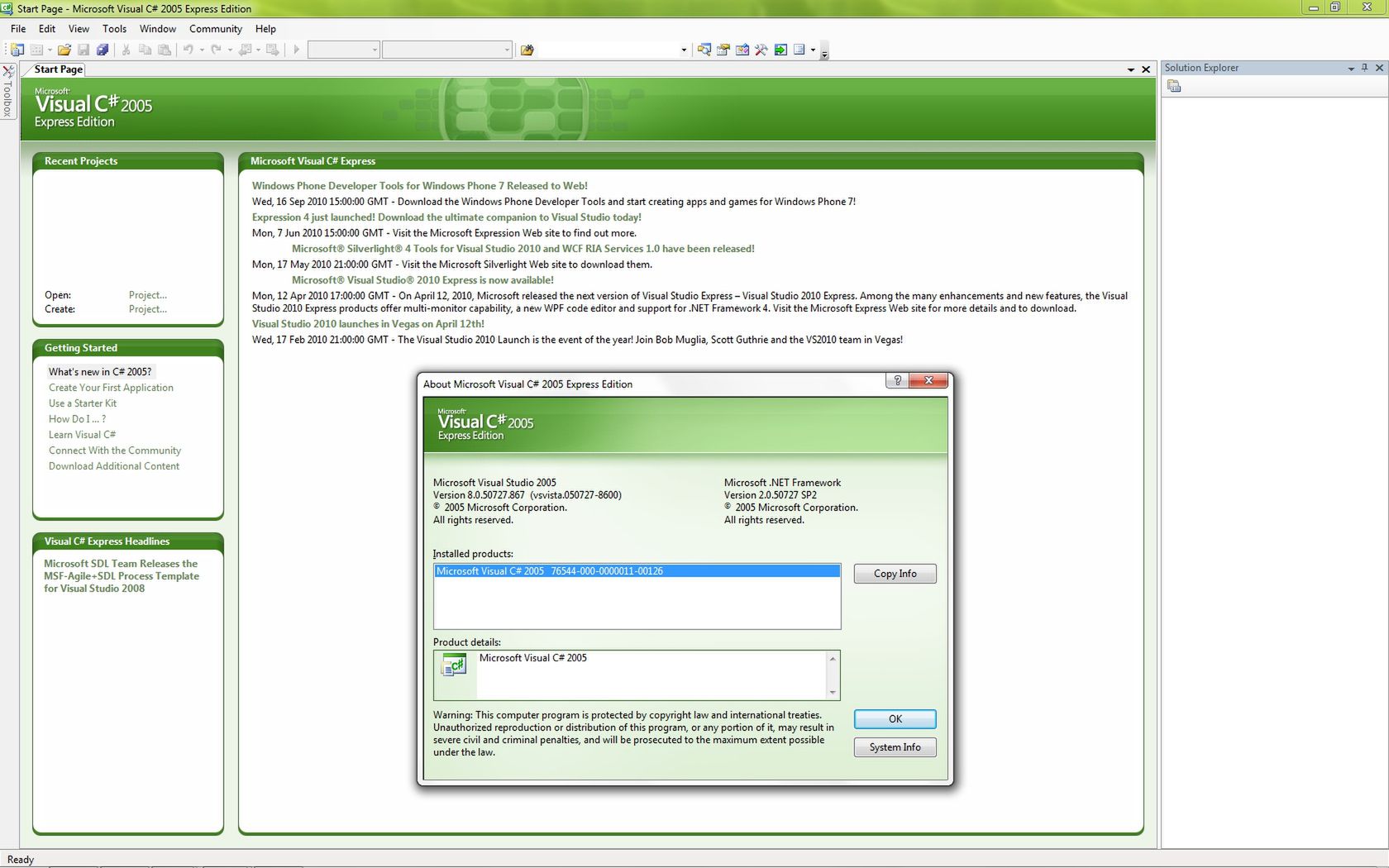 Visual C# 2005 Express Edition - dobreprogramy