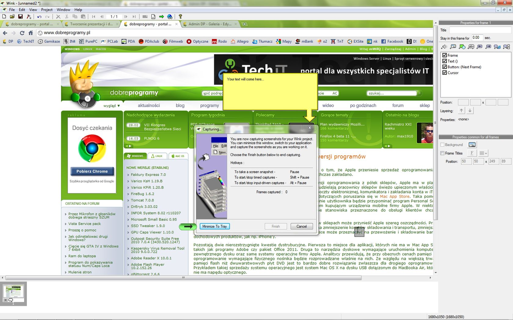 Wink 2.0 build 1060 - dobreprogramy