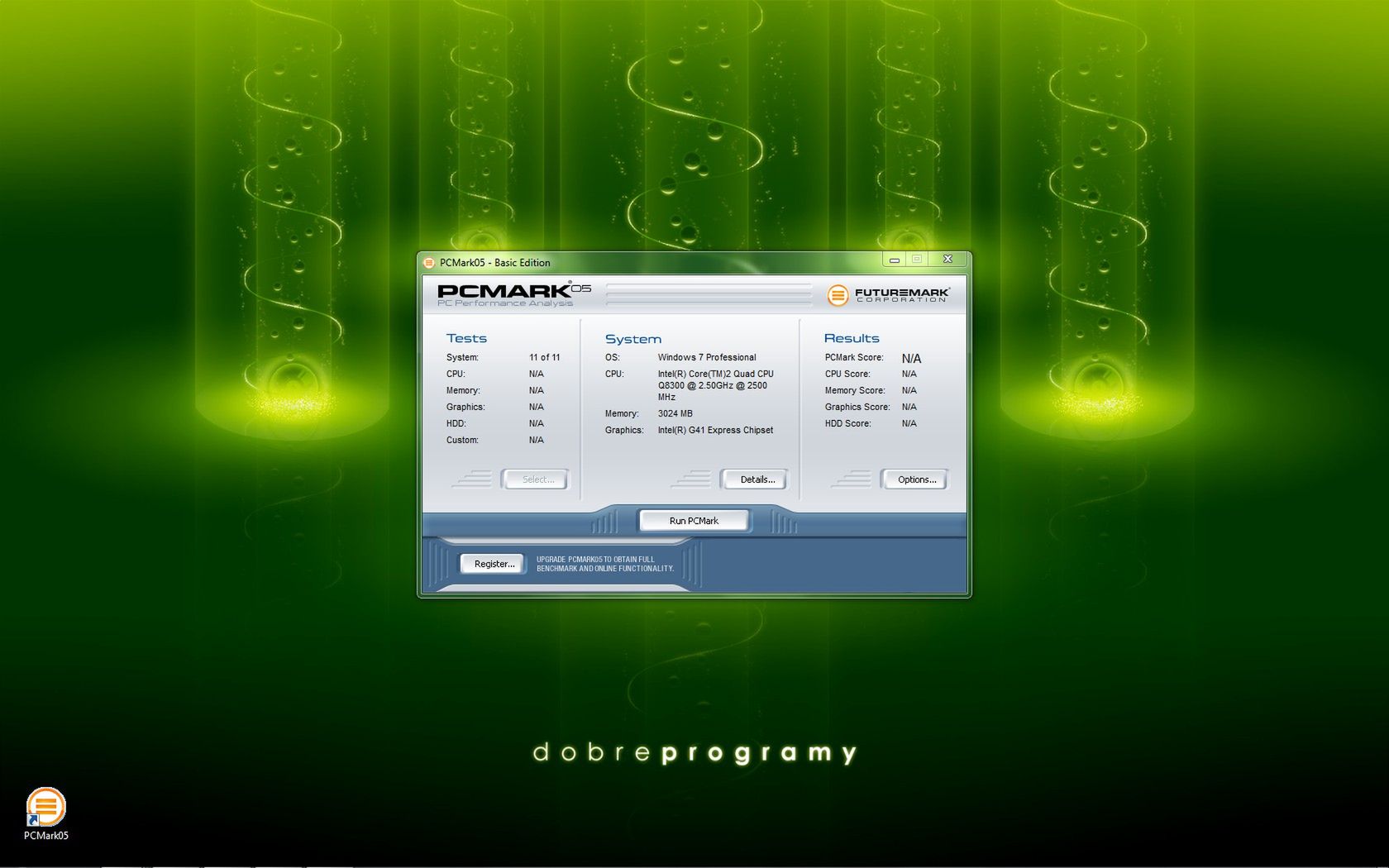 PCMark05 Basic 1.2.0 - dobreprogramy
