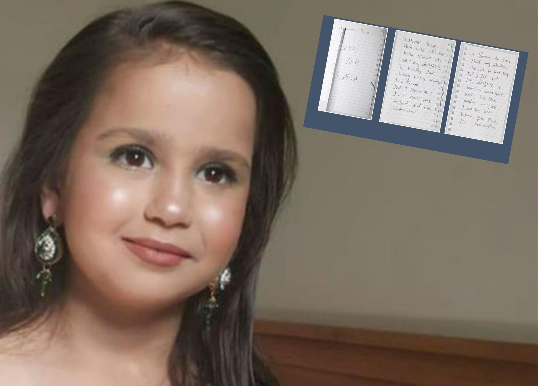 Father of Sara Sharif confesses in letter revealed in court