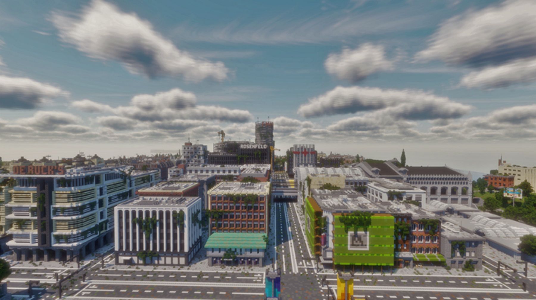 5 lat ciężkiej pracy. Fani Minecrafta tworza gigantyczne miasto