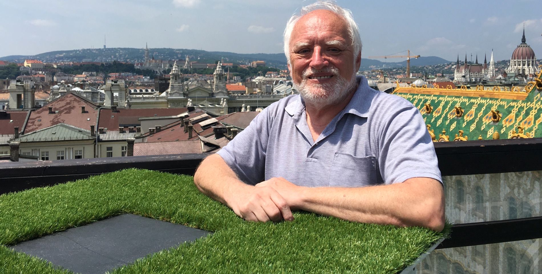 Niechcący stał się sławny. "Hide the pain Harold" to po prostu András ...