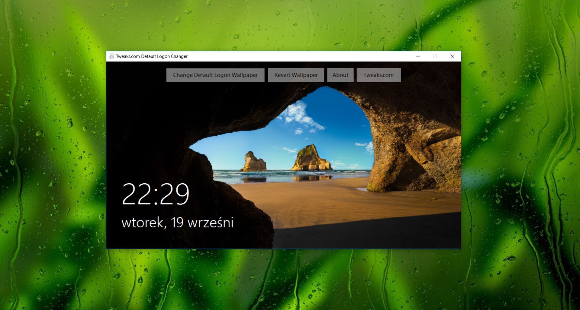 Tweaks.com Logon Changer 3.1 - dobreprogramy