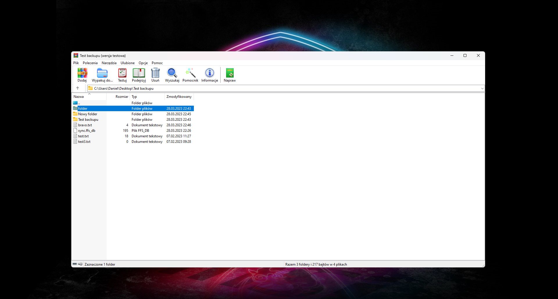 WinRAR 7.11 - dobreprogramy