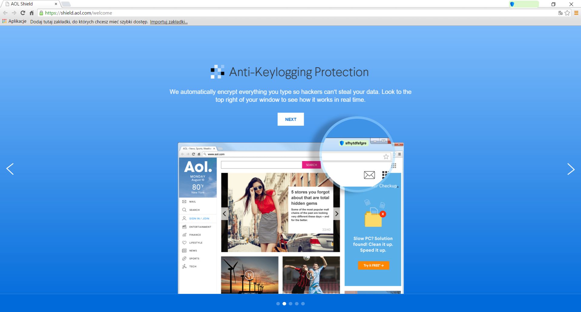 AOL Shield Pro 105.0.5195.5 - dobreprogramy