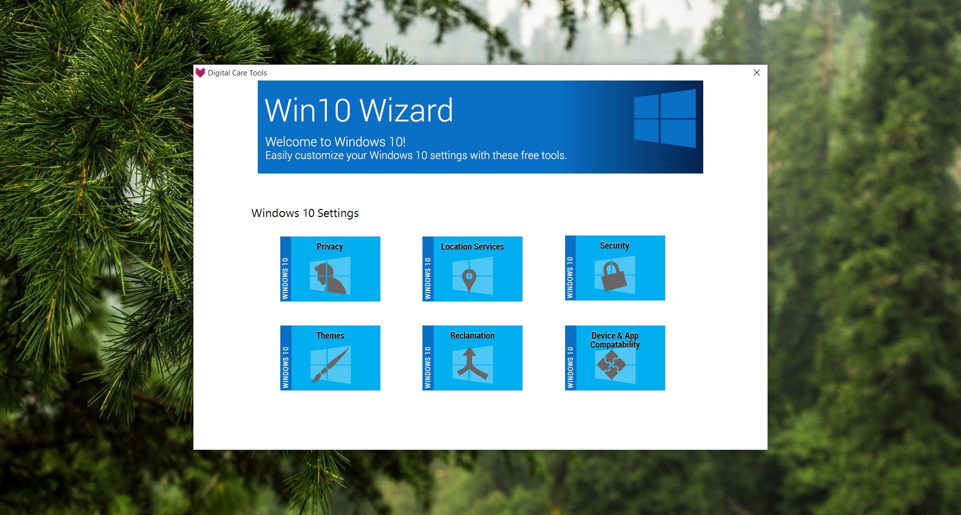 Win10 Wizard 1.0.2.0 - dobreprogramy