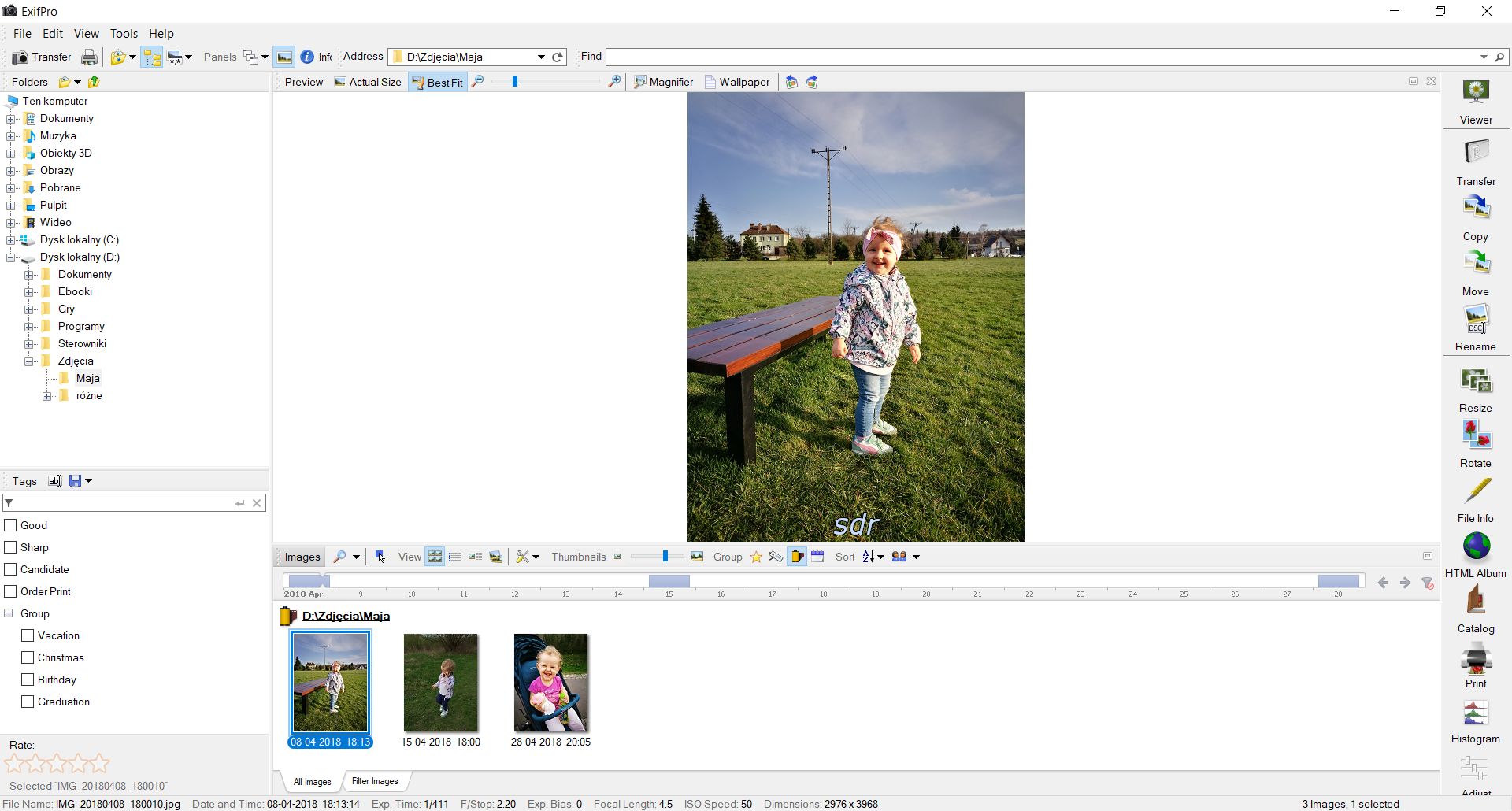 ExifPro 2.1 - dobreprogramy