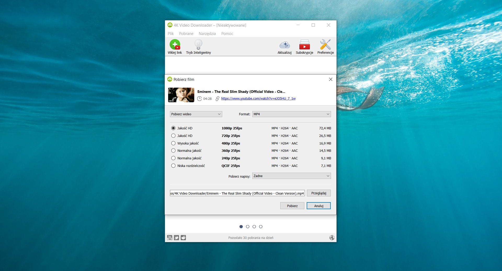 4K Video Downloader 4.33.5 - dobreprogramy