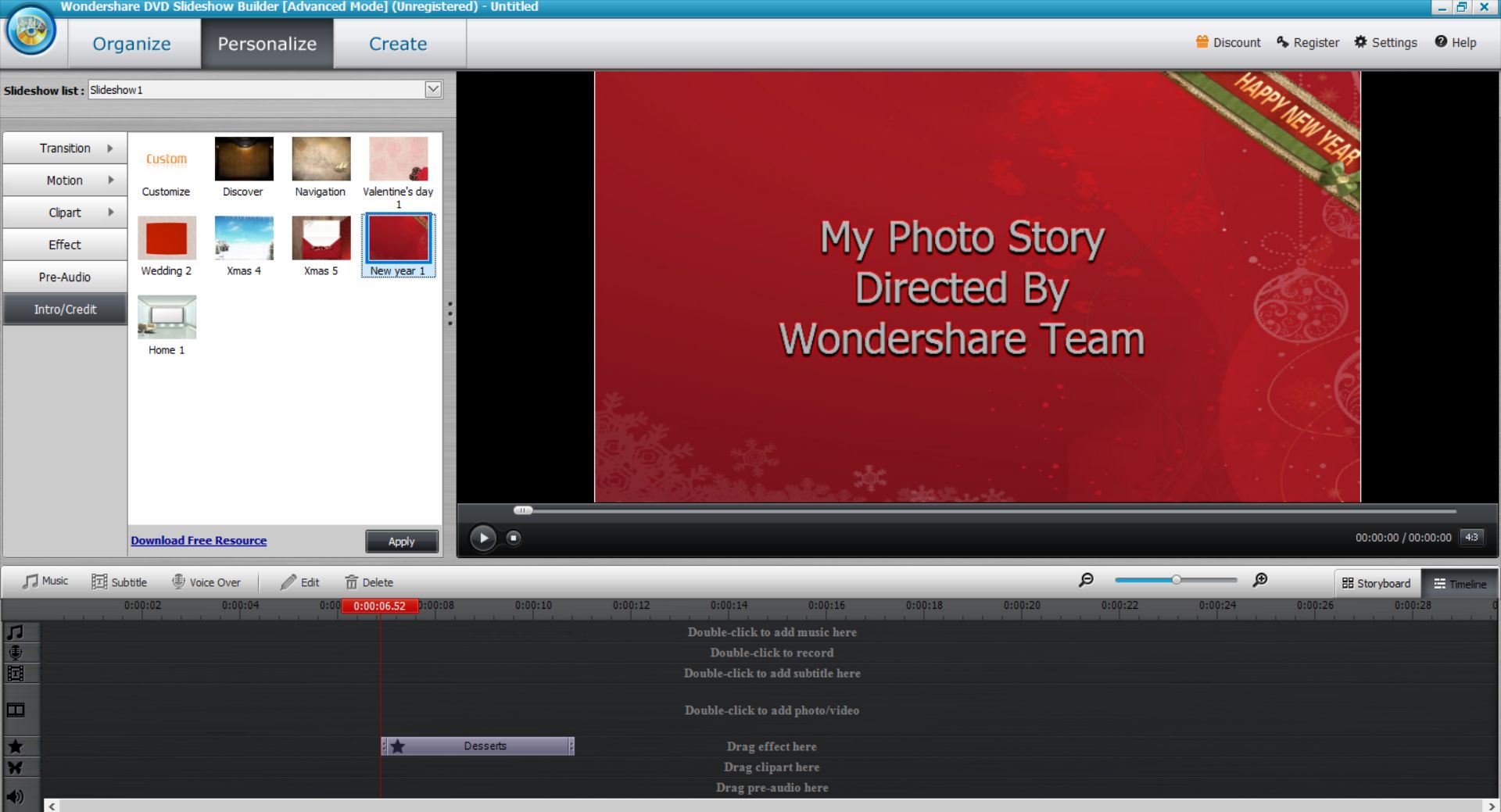 Wondershare DVD Slideshow Builder Deluxe 6.7.2 - dobreprogramy