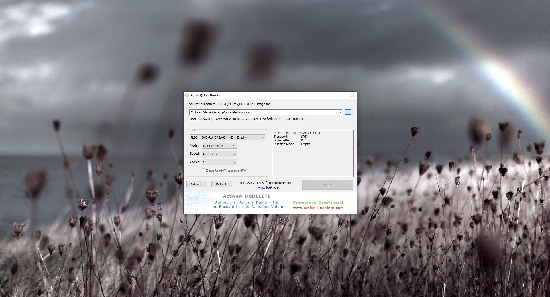 Active@ ISO Burner 4.0 - dobreprogramy