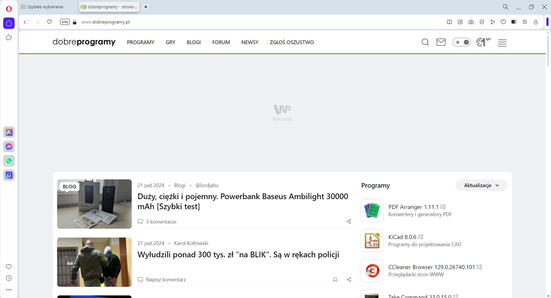 Opera 119.0.5497.110 - dobreprogramy
