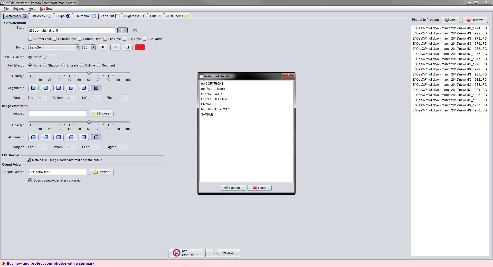 PhotoX Batch Watermark Creator 6.5.1 - dobreprogramy PhotoX Batch Watermark Creator 6.5.1 - dobreprogramy