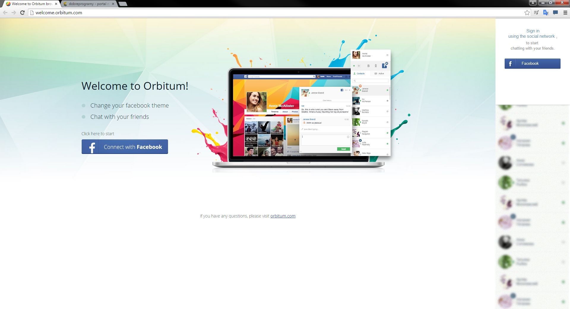 Orbitum 56.0.2924.92 - dobreprogramy