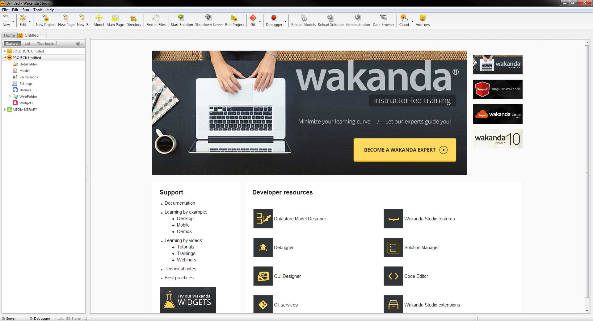 Wakanda Studio 10 Build 187175 - dobreprogramy