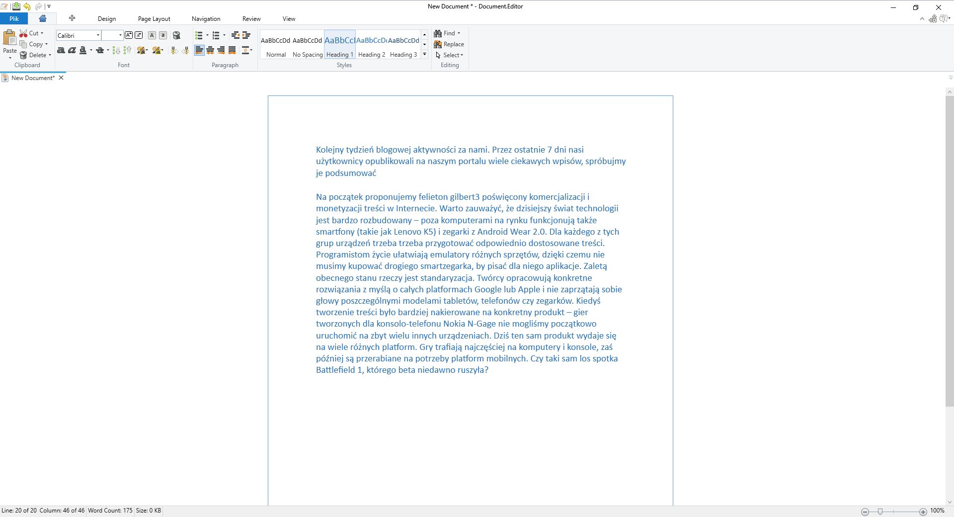 Document.Editor 2016.5 - dobreprogramy