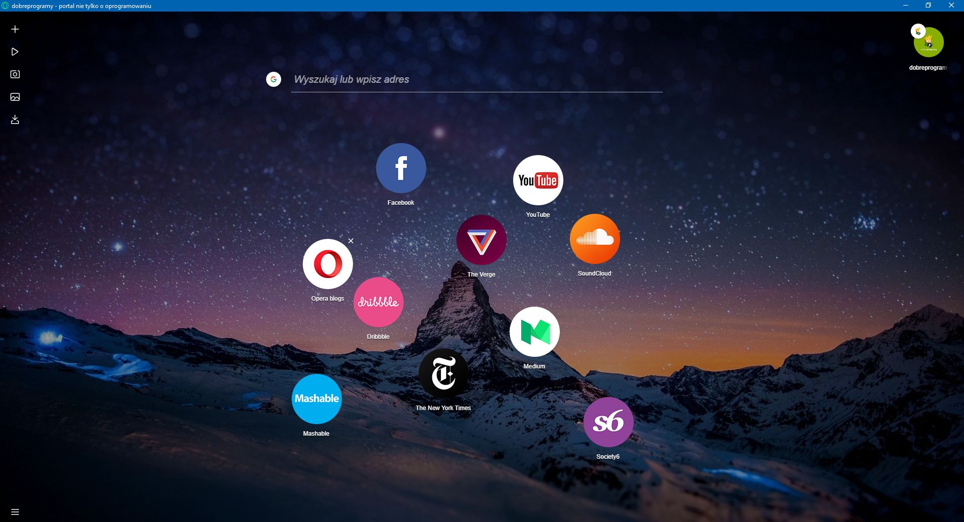 Opera Neon 1.0.2531.0 - dobreprogramy
