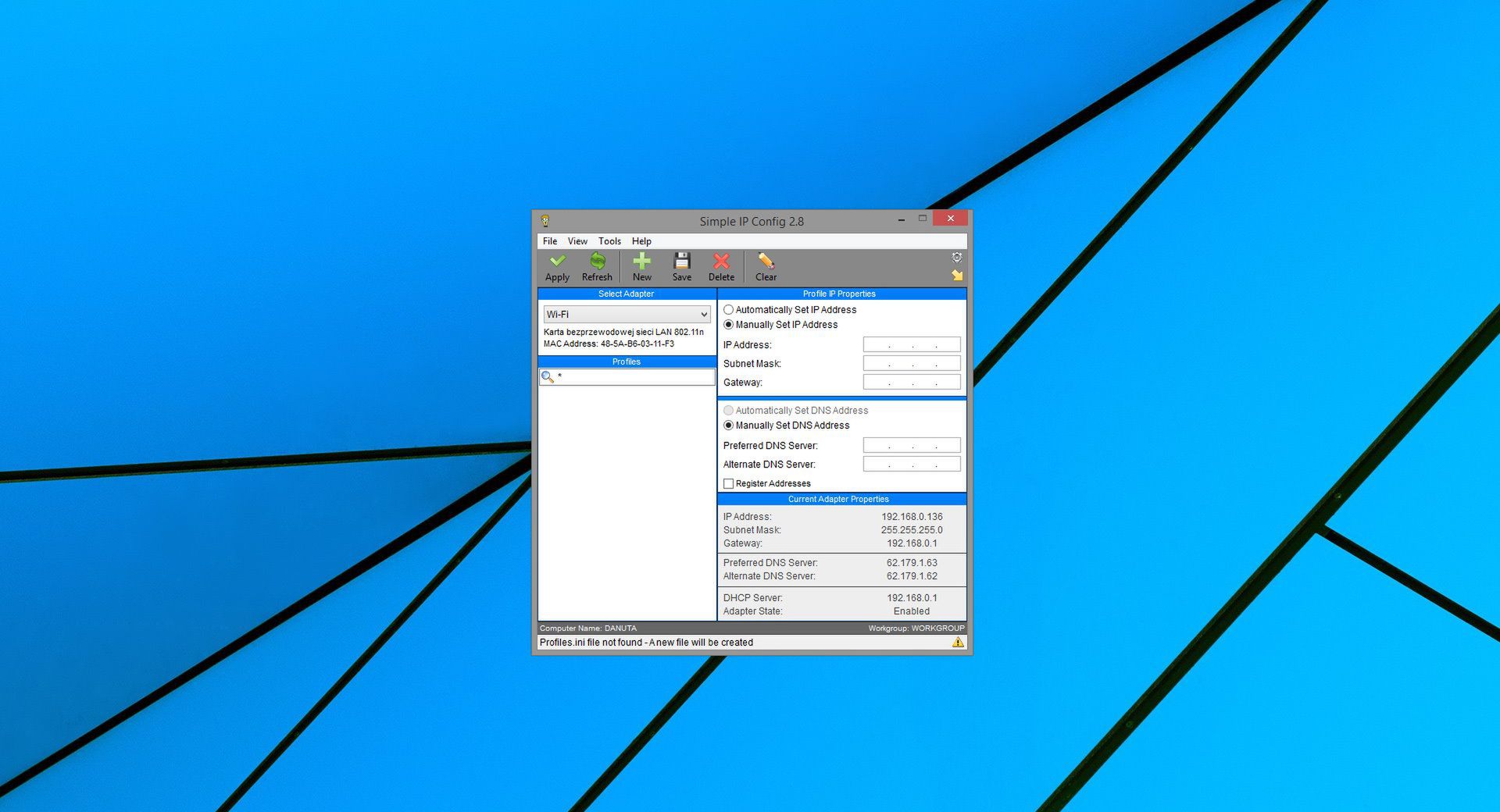 Simple IP Config 2.9.6.1 - dobreprogramy