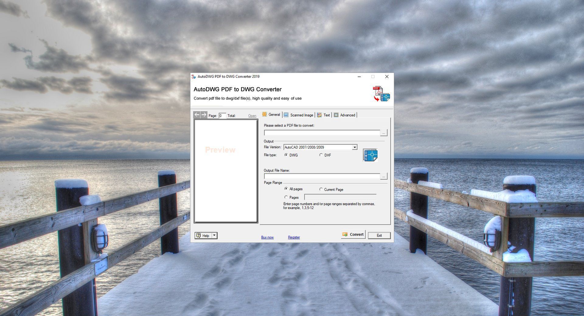 AutoDWG PDF to DWG Converter 2019 - dobreprogramy