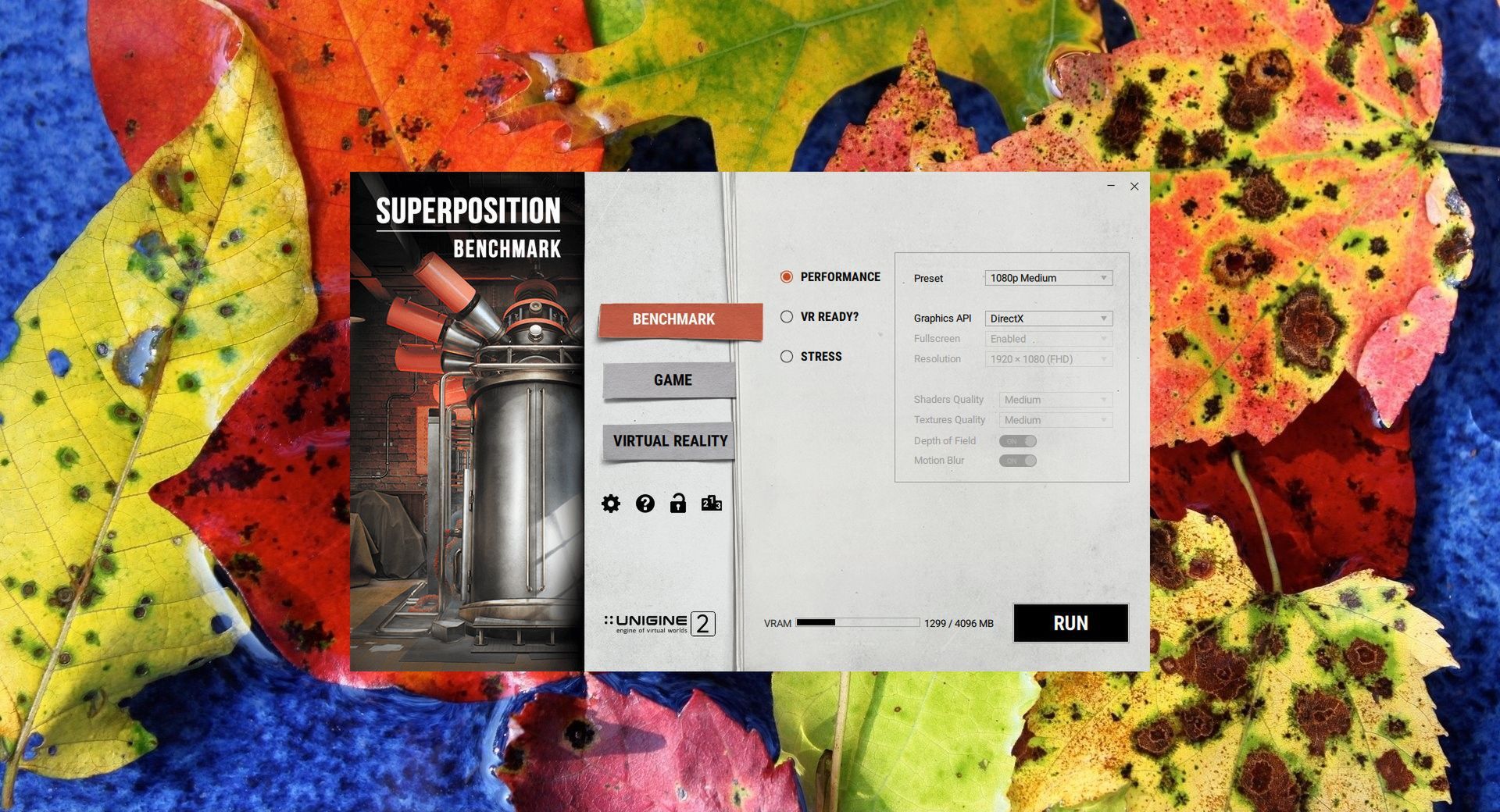 SUPERPOSITION Benchmark 1.1 - dobreprogramy