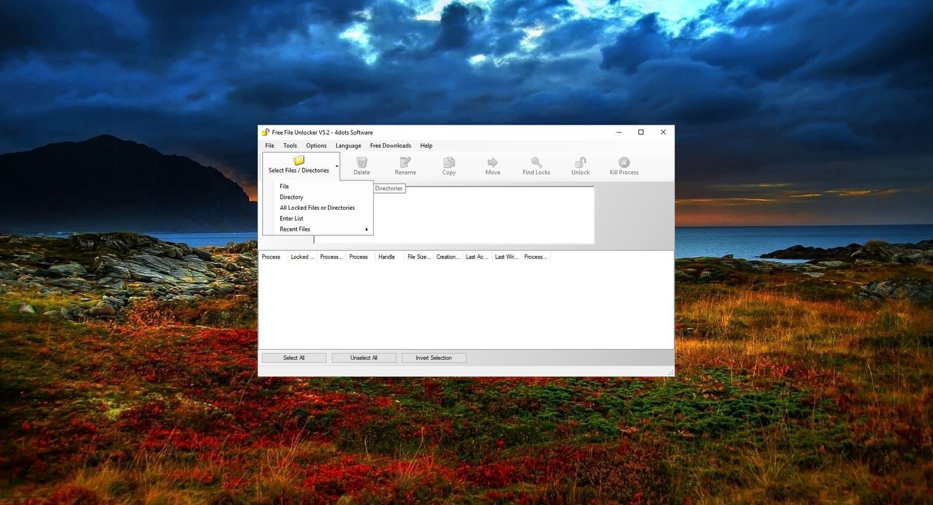 Free File Unlocker 5.11 - dobreprogramy