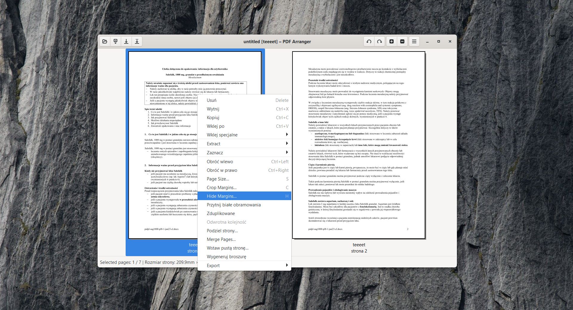 PDF Arranger 1.11.1 - dobreprogramy