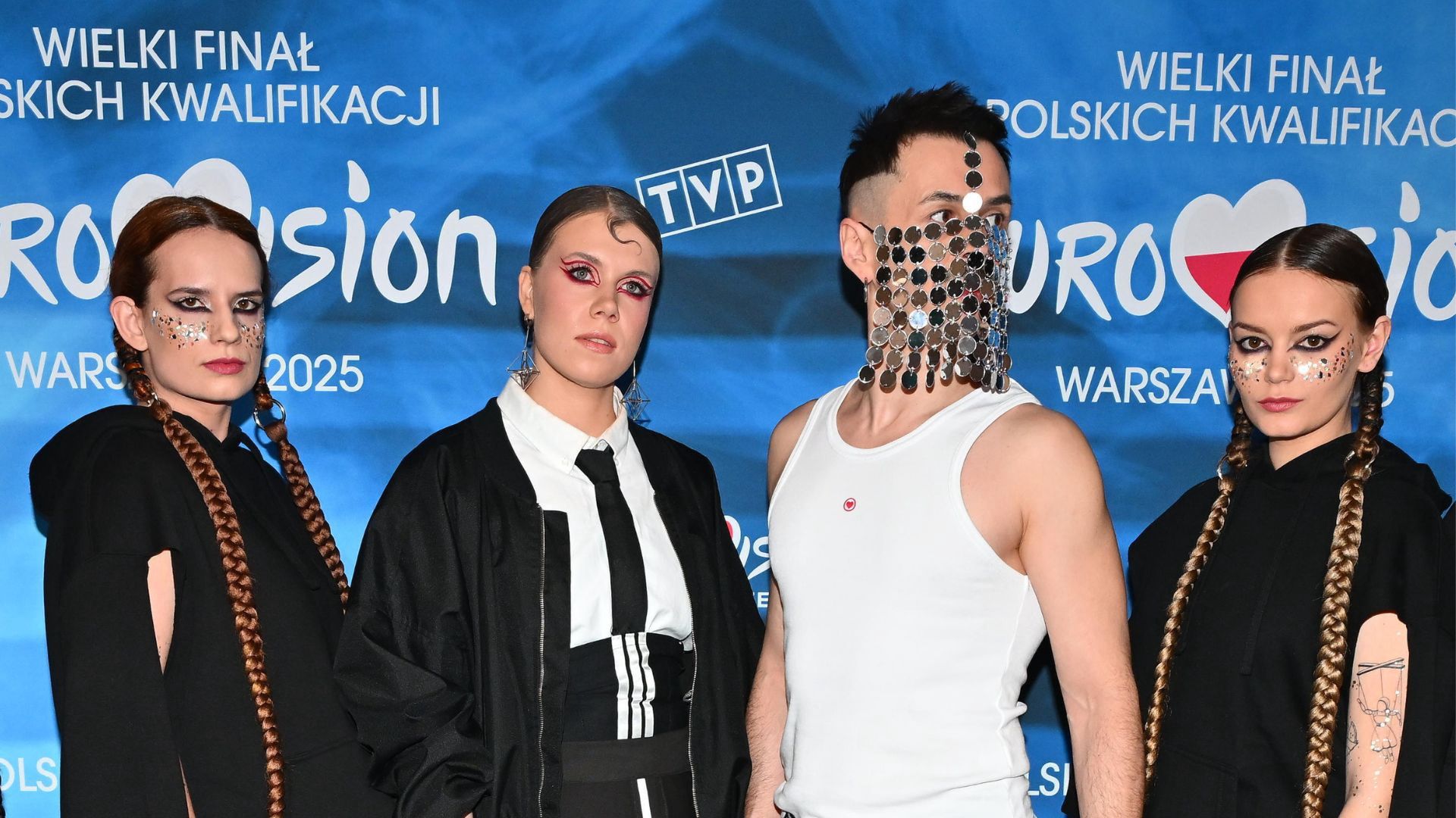 Postawili na oryginalne stylizacje na preselekcjach Eurowizji. Co on miał na twarzy?