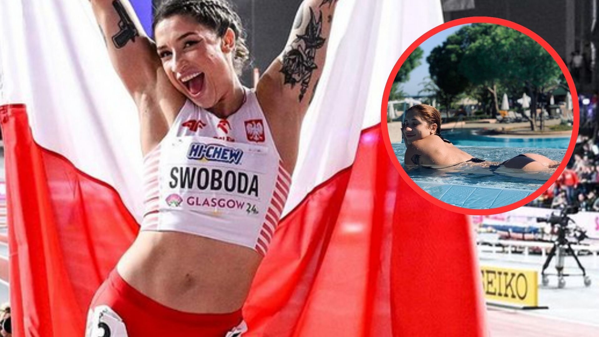 Ewa Swoboda na Igrzyskach Olimpijskich 2024. Wzięła udział w odważnej sesji