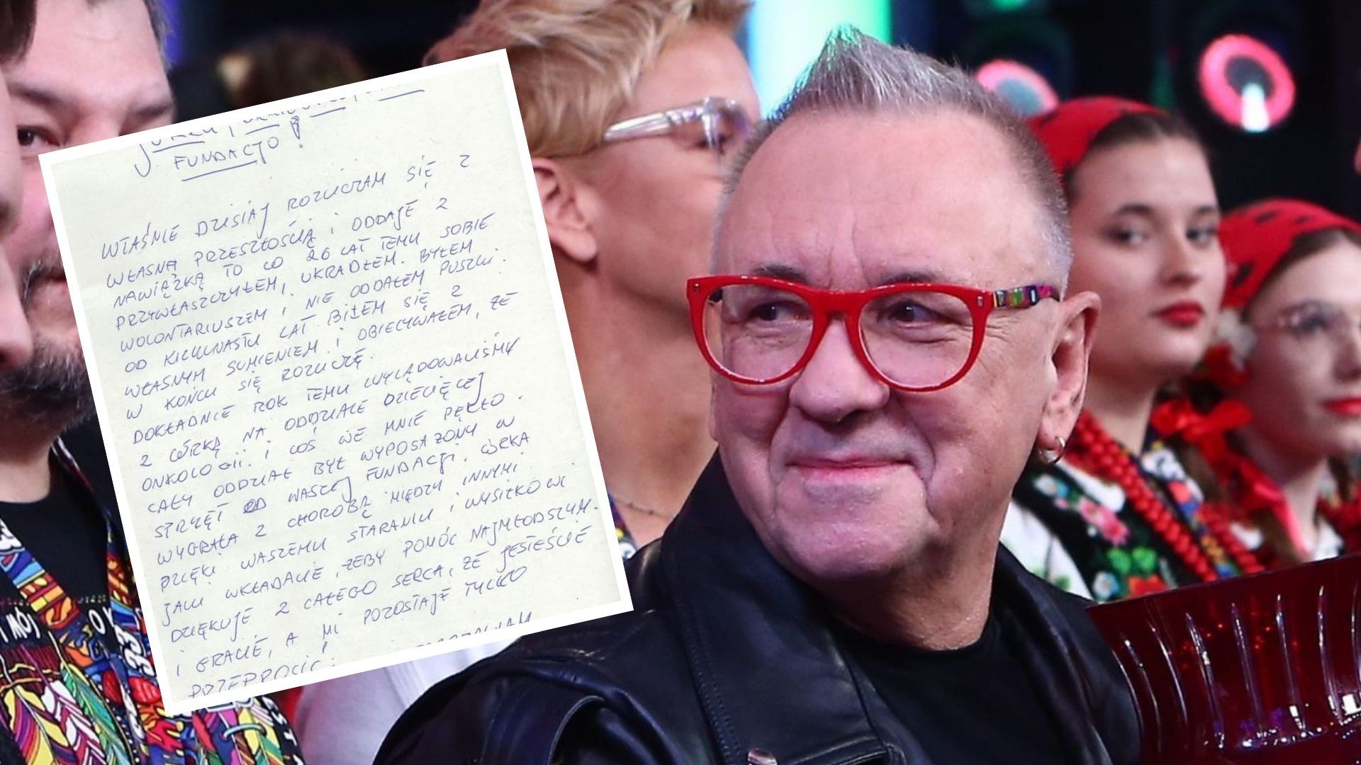 Jurek Owsiak pokazał list znaleziony w puszce WOŚP. Treść wzrusza do ...