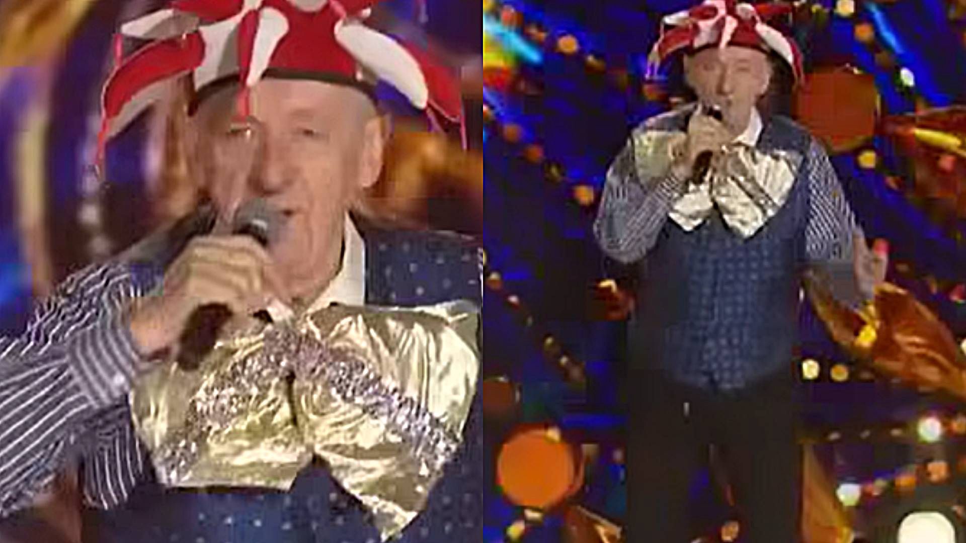 Andrzej Rosiewicz jako błazen na sylwestrze Republiki. Widzowie stanęli ...