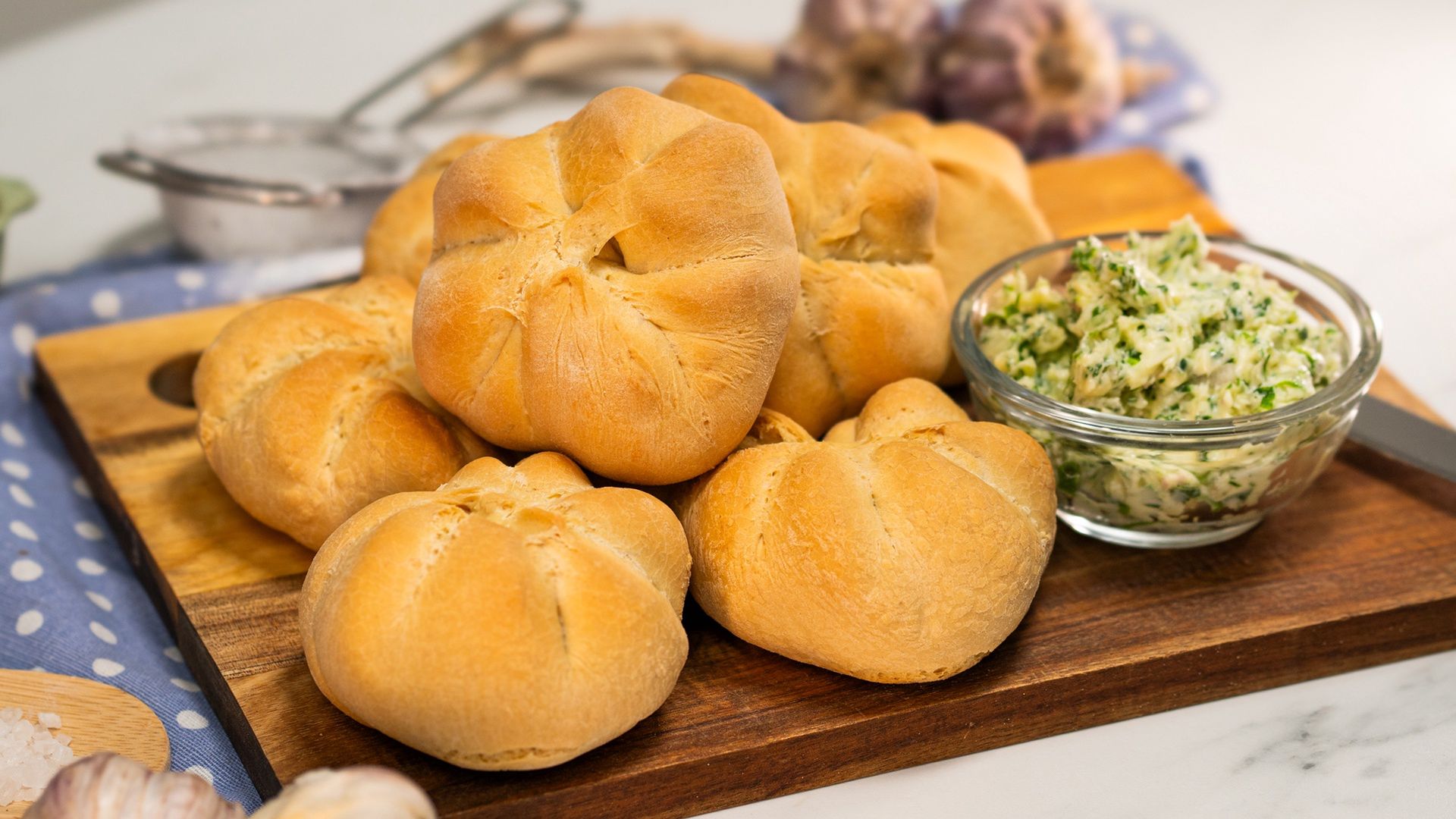 Step up your breakfast game with homemade Kaiser rolls