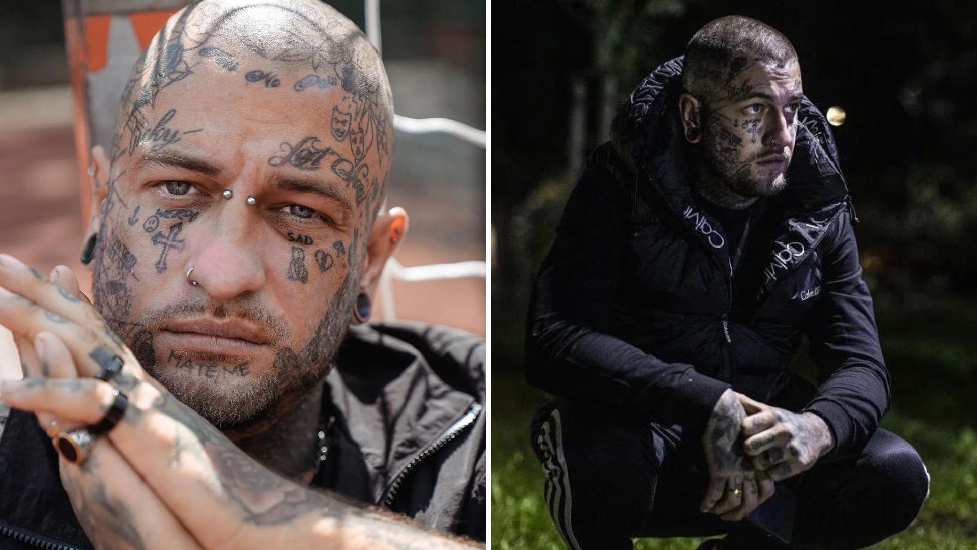 Bonson rzuca sławę? Wytatuowany raper poszedł do pracy