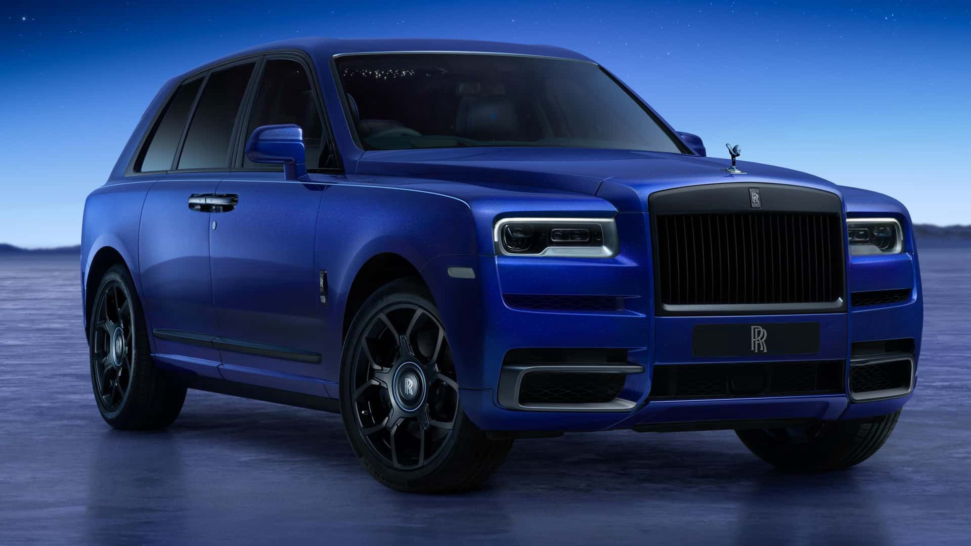 Rolls-Royce Cullinan Blue Shadow Edition - Gdzie kończy się Ziemia i ... Rolls-Royce Cullinan Blue Shadow Edition - Gdzie kończy się Ziemia i ...