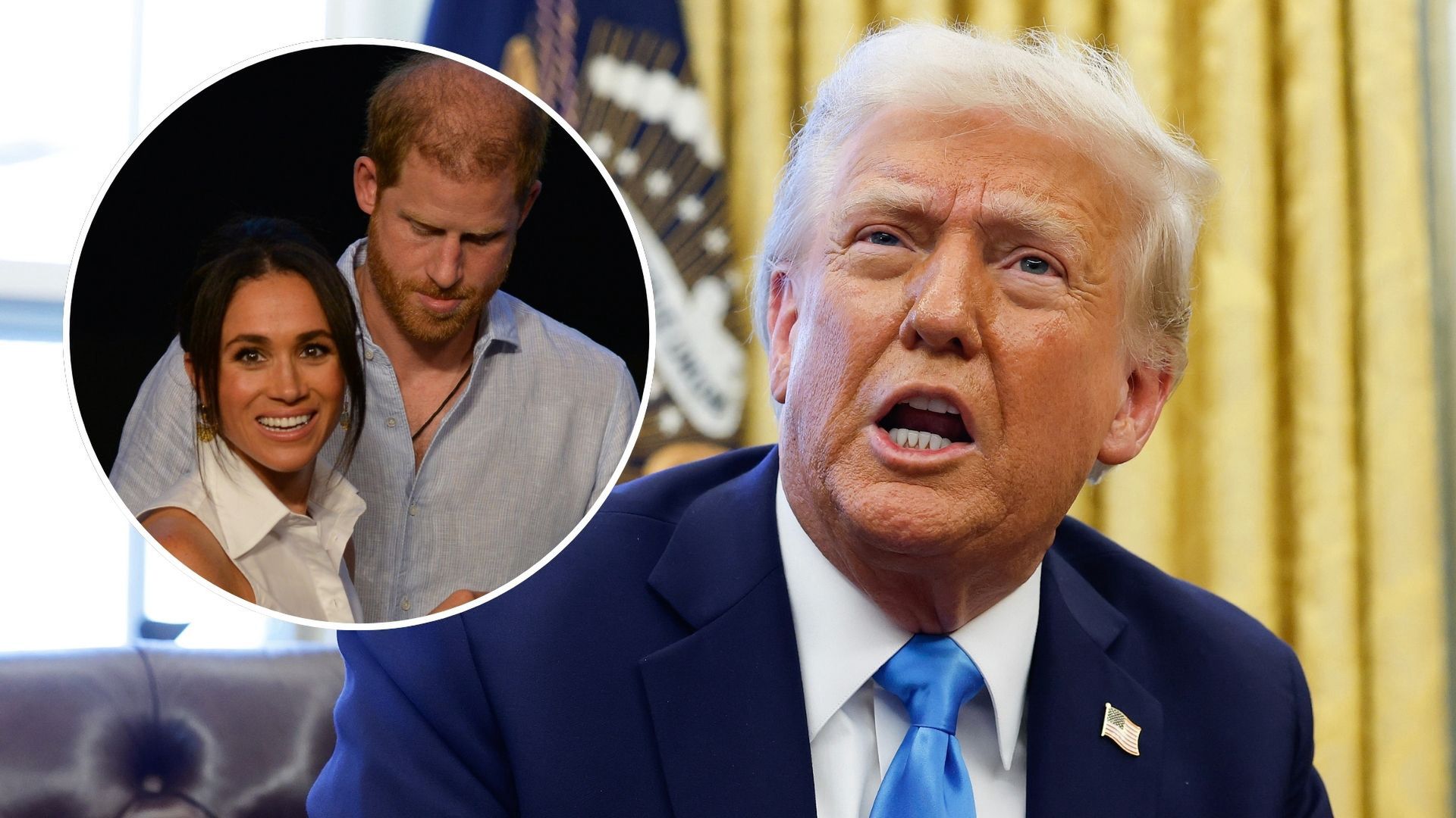 Donald Trump ostro skrytykował Meghan Markle. Współczuje Harry'emu ...
