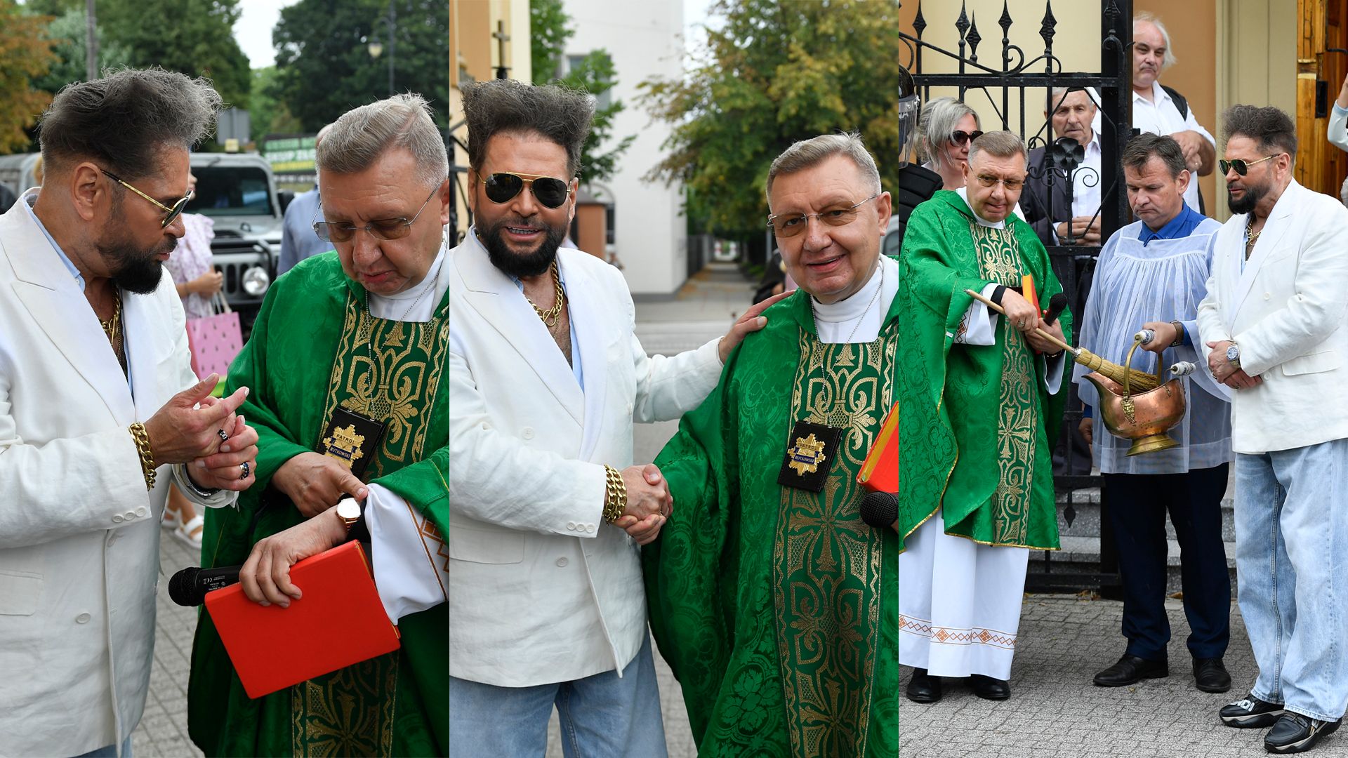 Krzysztof Rutkowski poświęcił auta w kościele. Ile milionów kosztuje ...