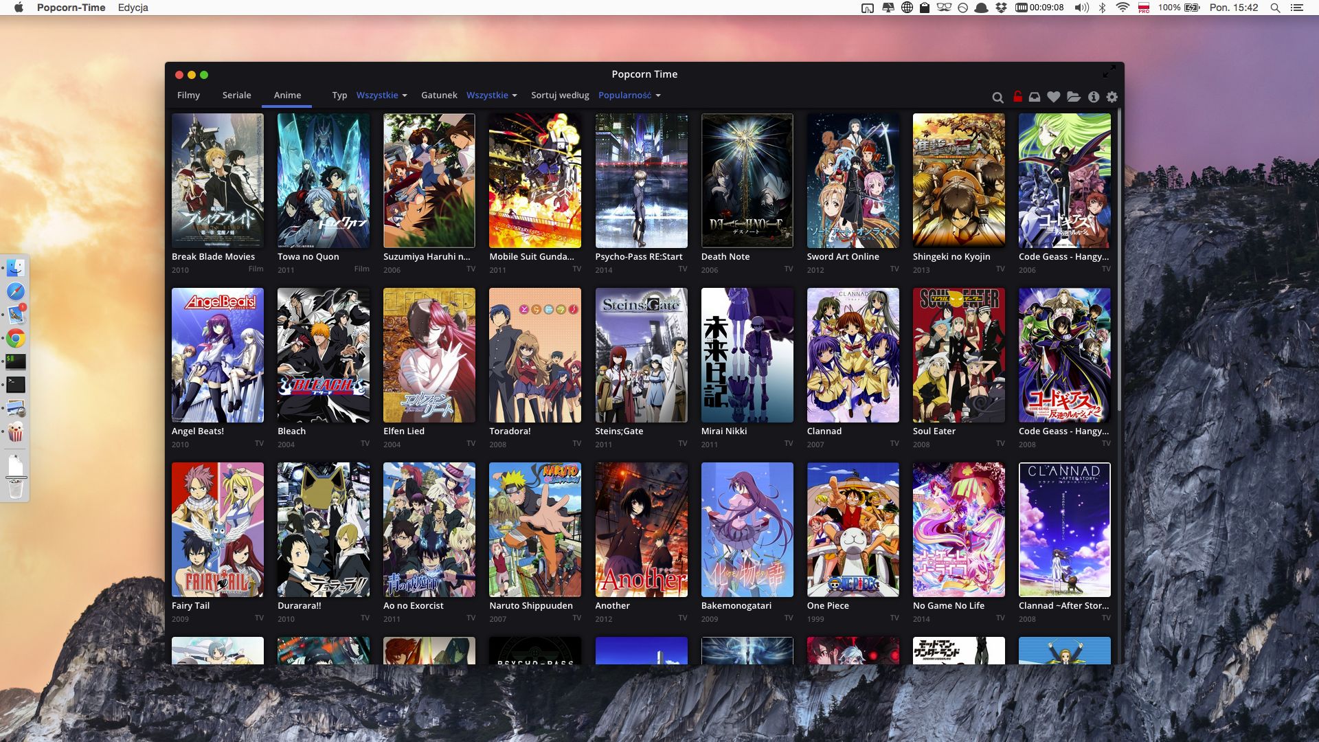 Popcorn Time 0.3.1 Beta (macOS) - dobreprogramy
