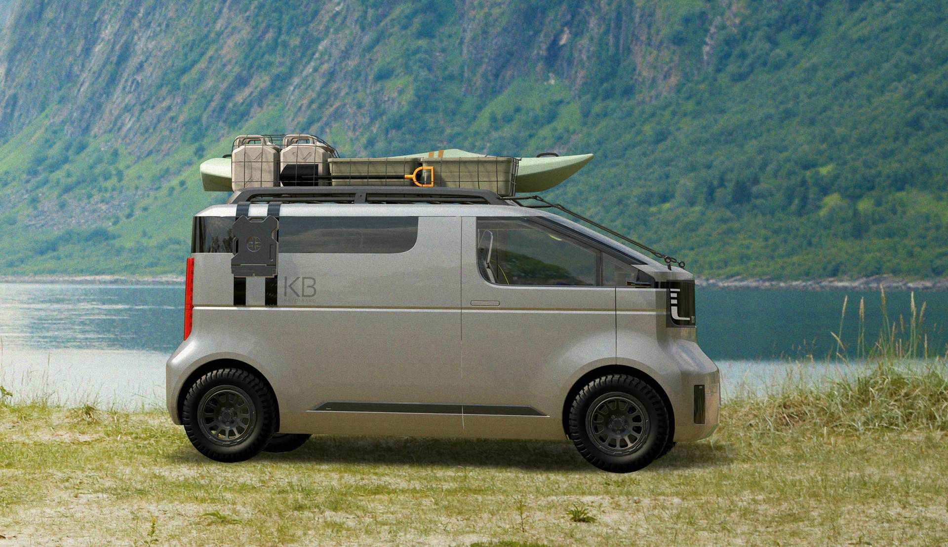 An interesting minivan from Toyota. Looks like a toy for kids