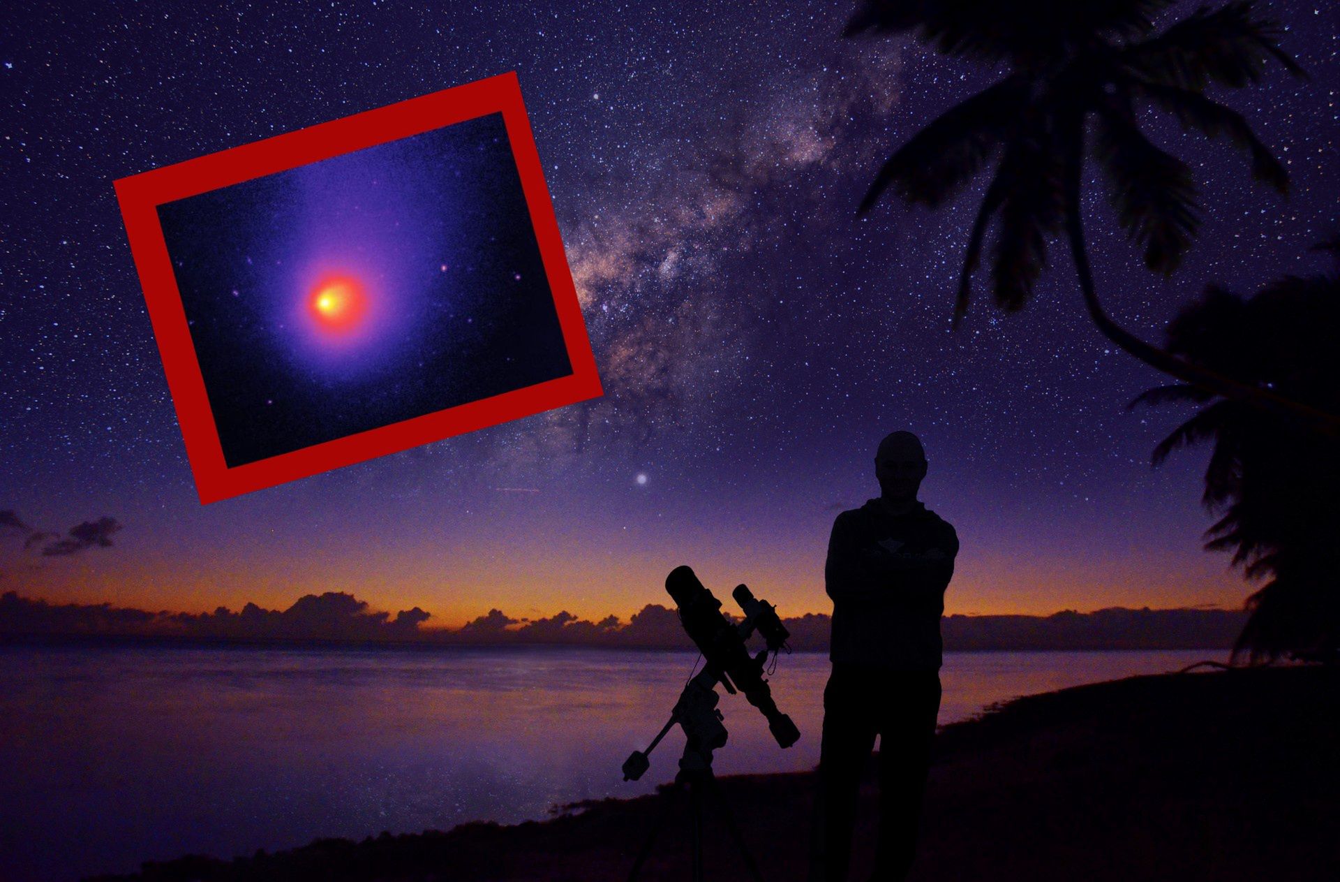 Astronomers report an explosion in the Solar System Astronomers report an explosion in the Solar System